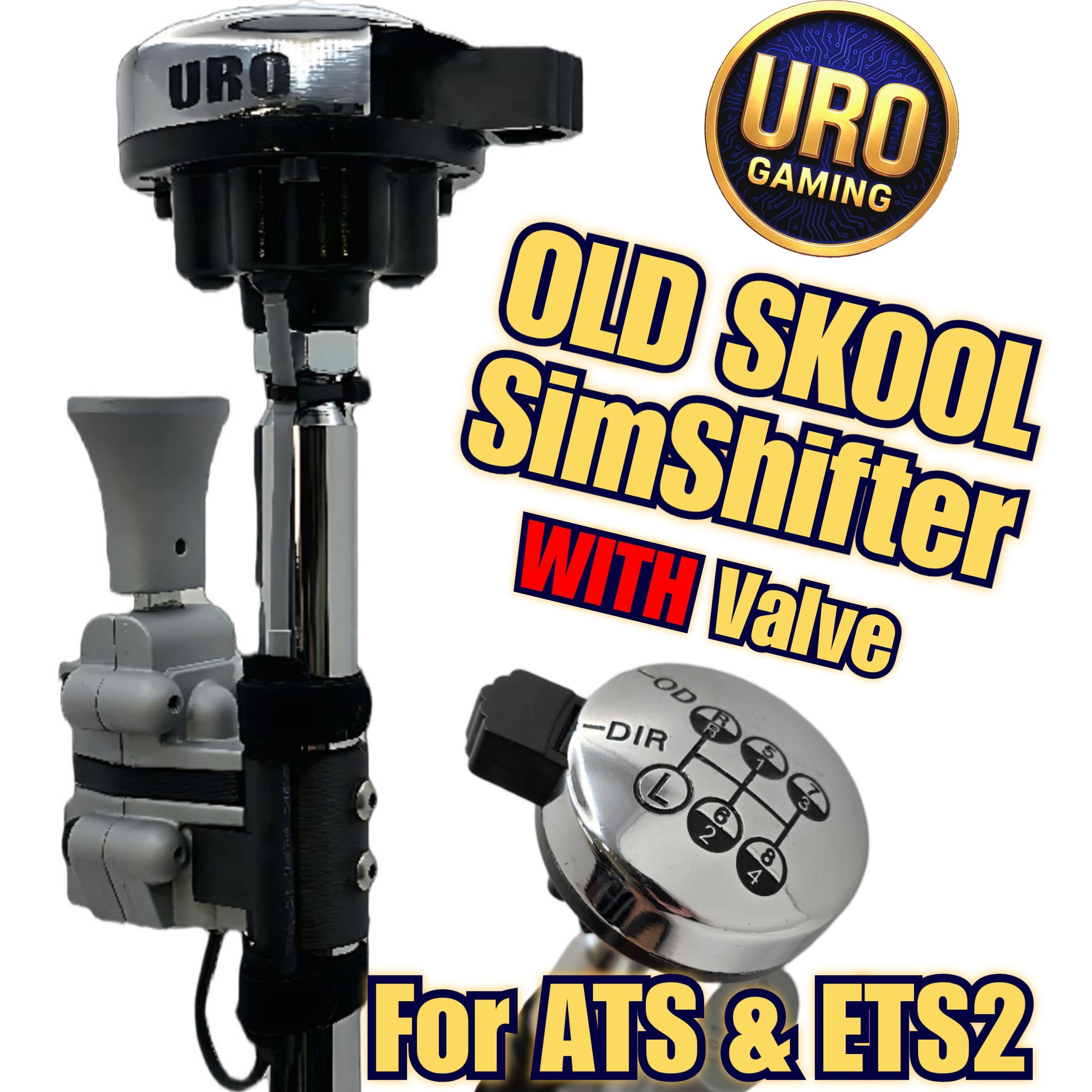 URO_gaming SimShifter OLD SKOOL With Valve (for PC) *SEE DESCRIPTION ...